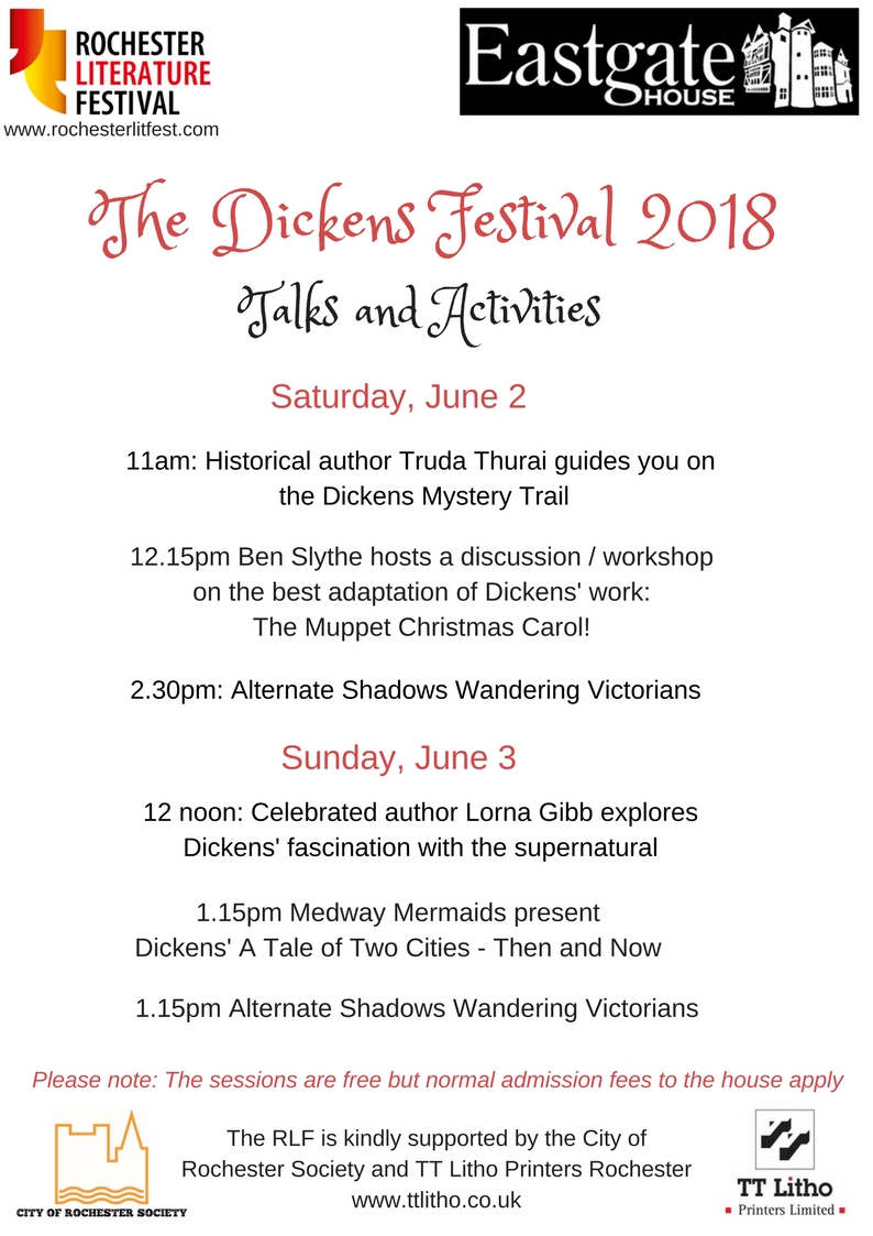 The Dickens Festival Lowdown! – Rochester Literature Festival